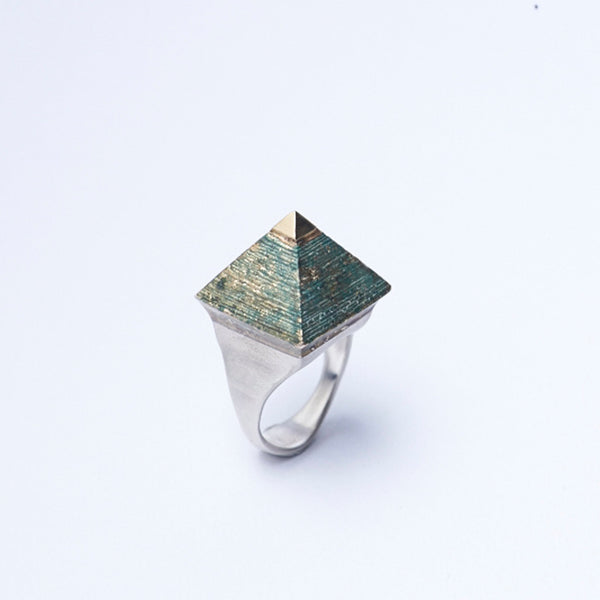 Pyramid Ring - Donna Hiebert Artist